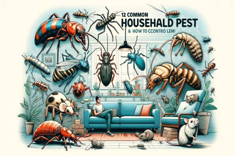 12 Common Household Pests & How To Control Them - Home Decorez